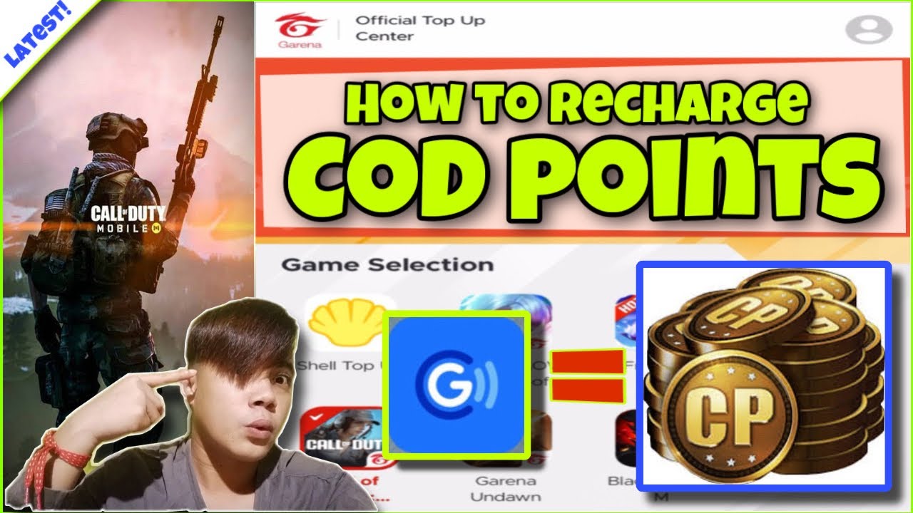 PANOORIN! PAANO MAG RECHARGE NG COD POINTS SA CODM | FULL VIEDO TUTORIAL - YouTube