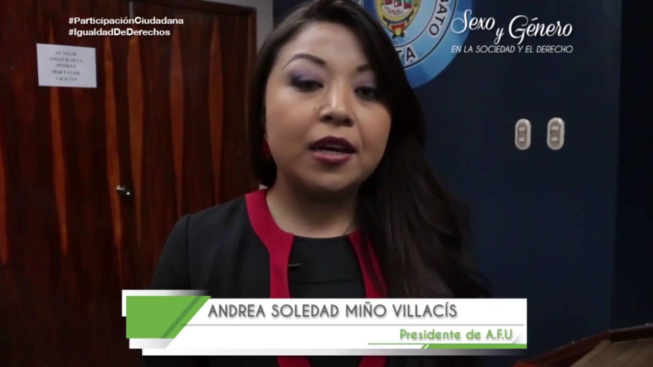 ANDREA MIÑO SOBRE EL FORO DE SEXO Y GÉNERO - YouTube