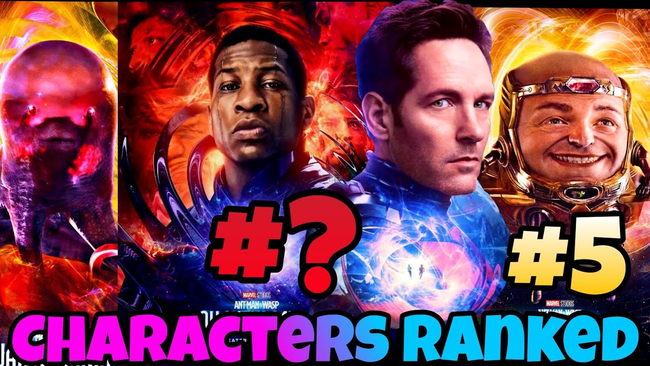 Ant-Man And The Wasp Quantumania Characters Ranked! Kang! MODOK! Scott ...