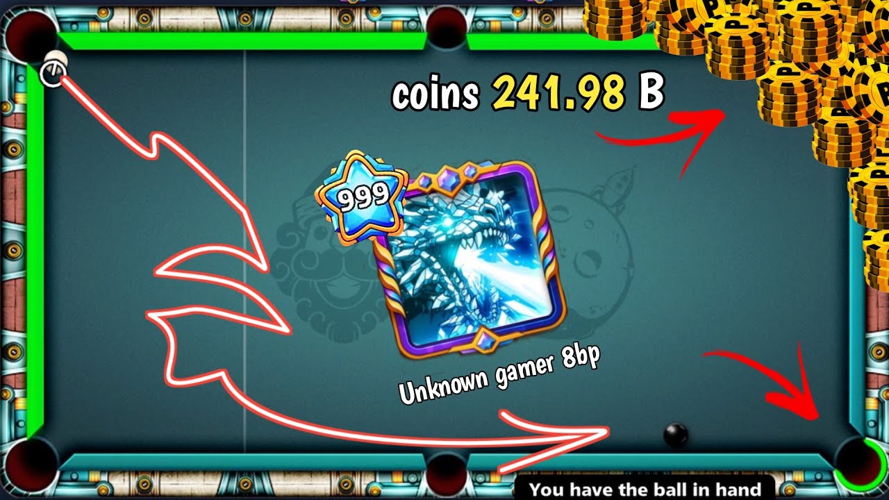 999 level ~ 241 billions coins | mythic shots ~ 8 ball pool | unknown ...