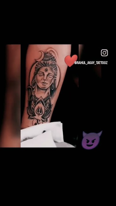 #bholenath ka tattoo acha lga ho like share comment or subscribe kar dena guys 🙏 - YouTube