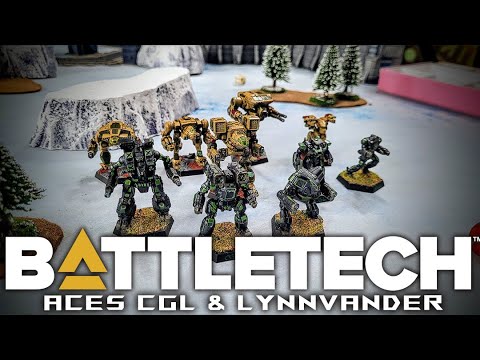 Battletech Aces Playtest Lynnvander and Catalyst team up! - YouTube