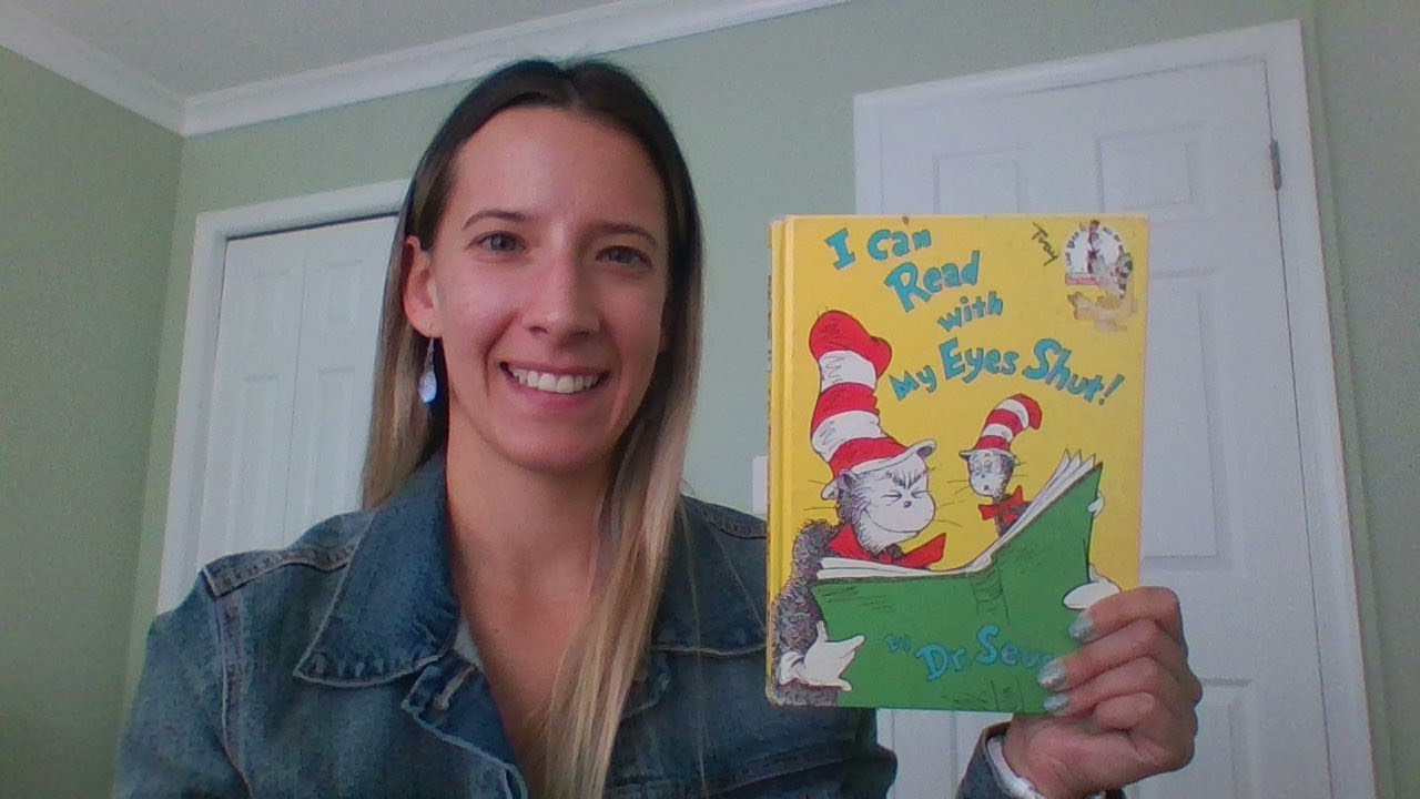 I Can Read With My Eyes Shut by Dr. Seuss Read-Aloud - YouTube
