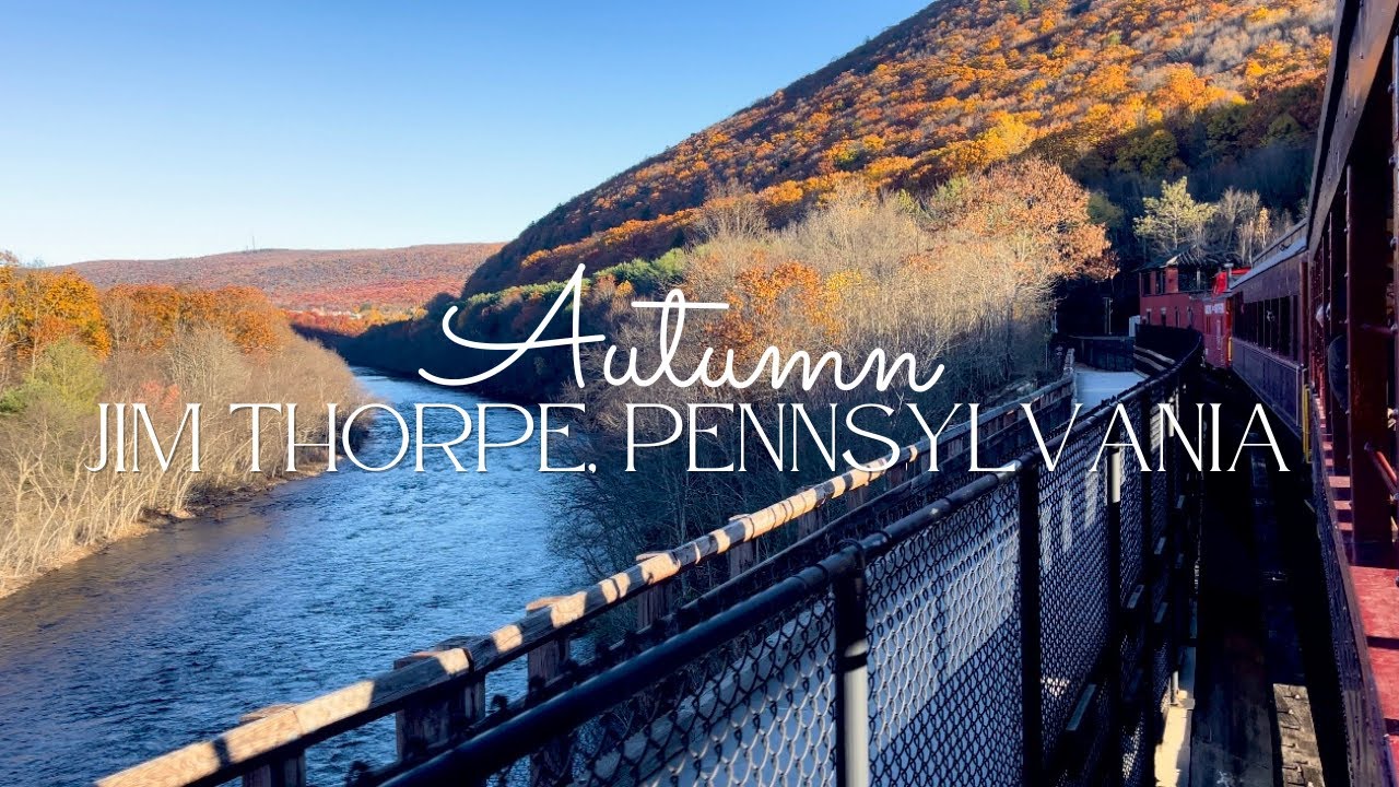 Autumn in Jim Thorpe P.A. - YouTube