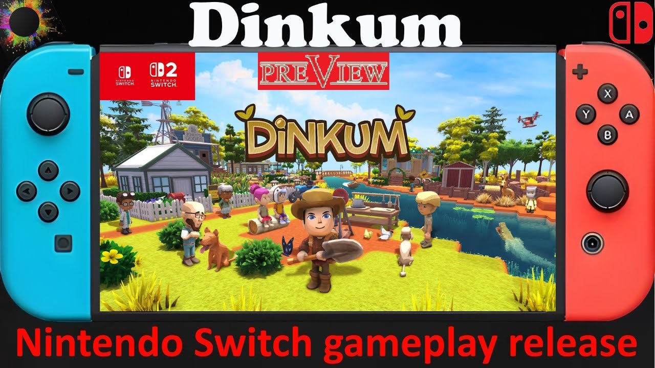 Dinkum - Nintendo Switch / Switch 2 Compatible gameplay demo release ...