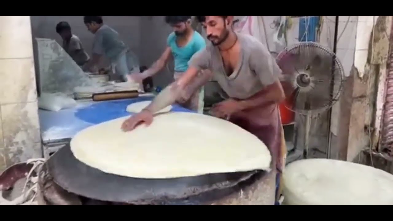 Rumali Roti | Roll & Samosa patti | Manda Roti | Street dough machine # ...