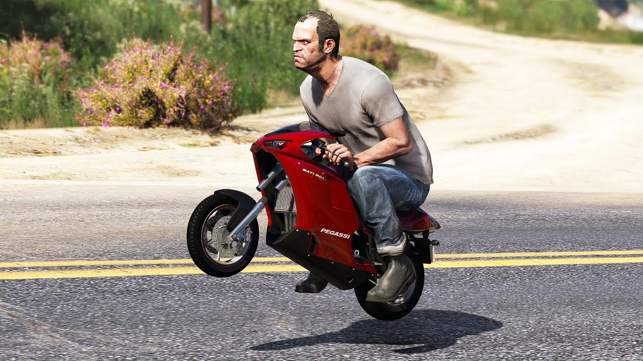 Smallest Bike In GTA 5 - YouTube
