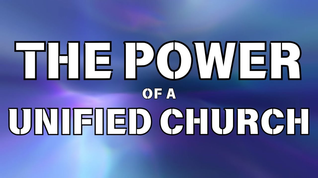 Live THE POWER OF A UNIFIED CHURCH 12/08 - YouTube