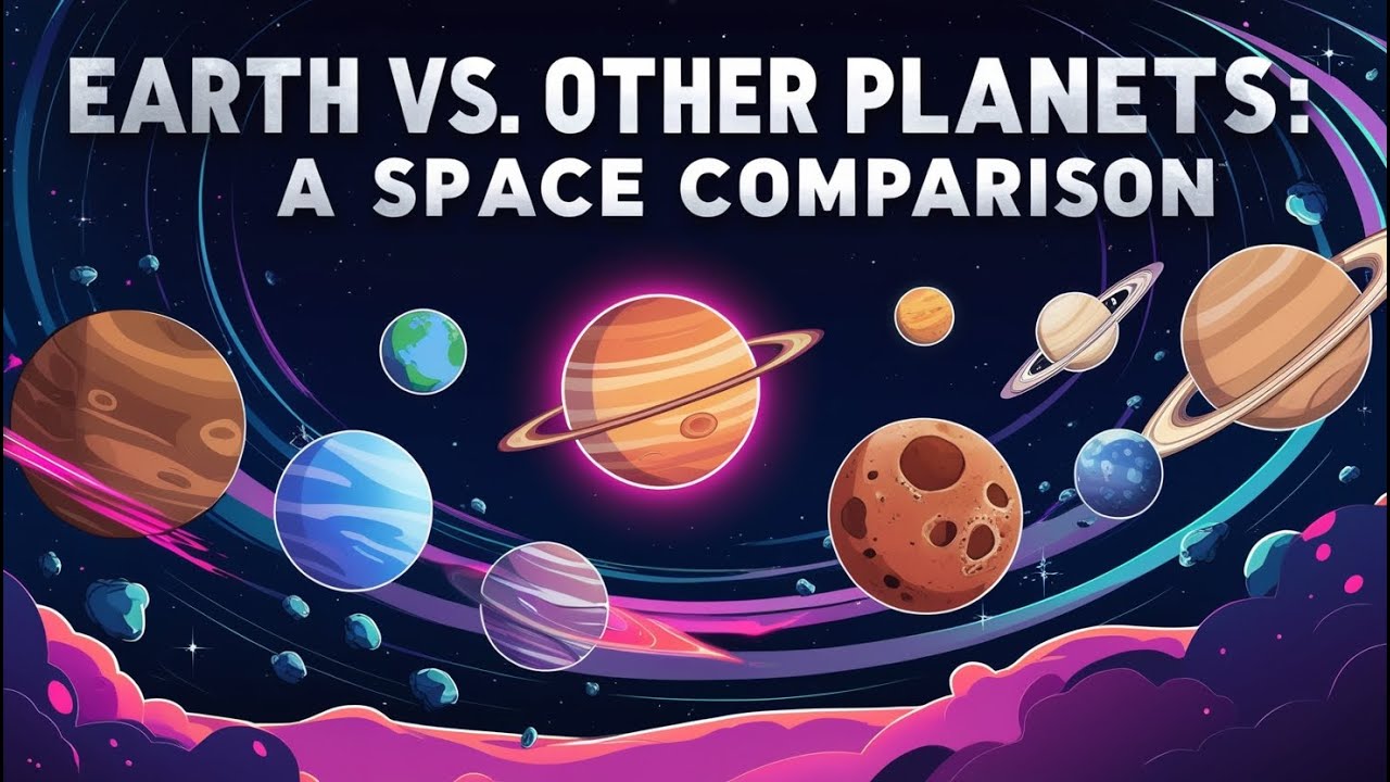 Earth vs. Other Planets: A Space Comparison - YouTube