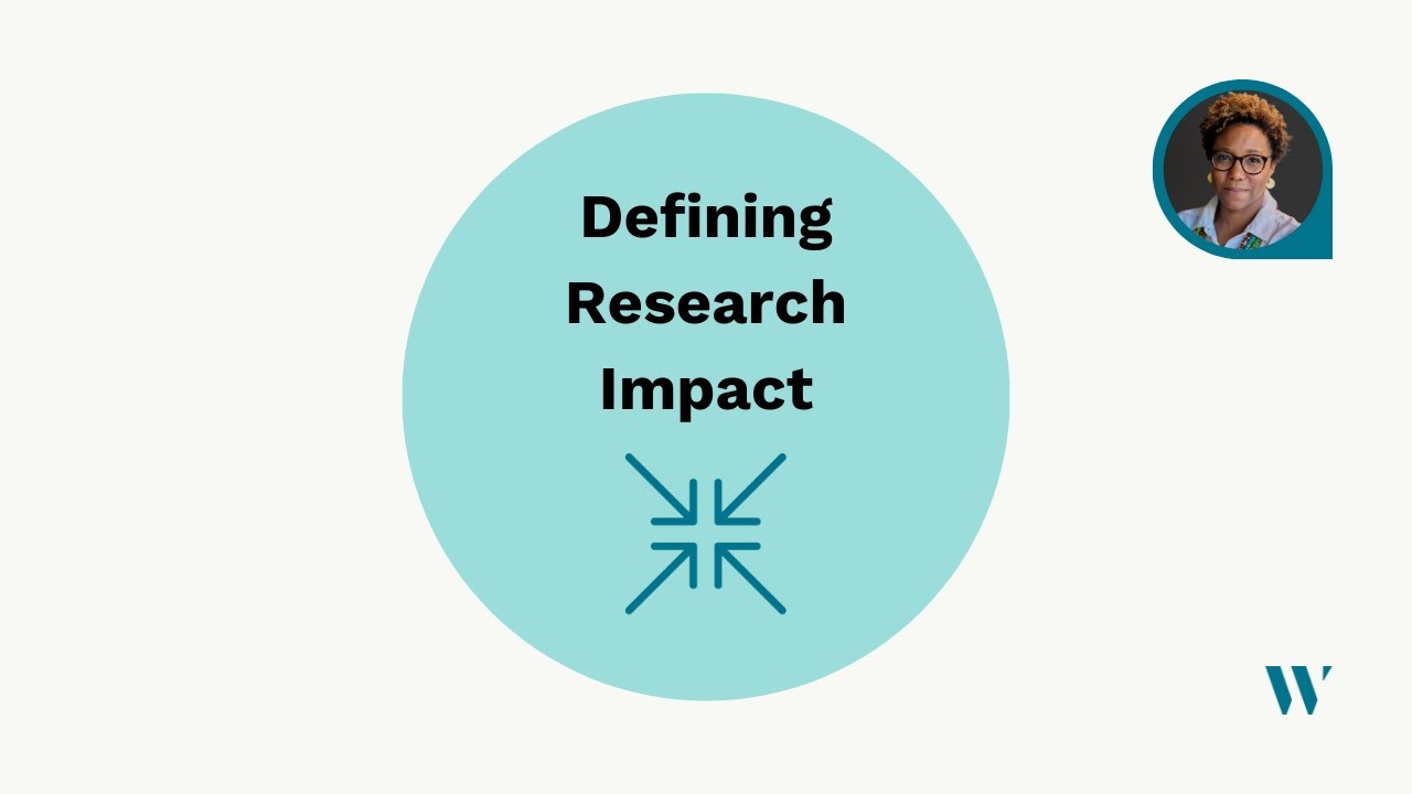 What is research impact? - YouTube