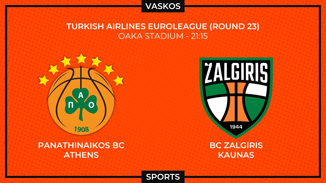 🔴 LIVE | ΠΑΝΑΘΗΝΑΪΚΟΣ AKTOR - ΖΑΛΓΚΙΡΙΣ | EUROLEAGUE | PANATHINAIKOS ...