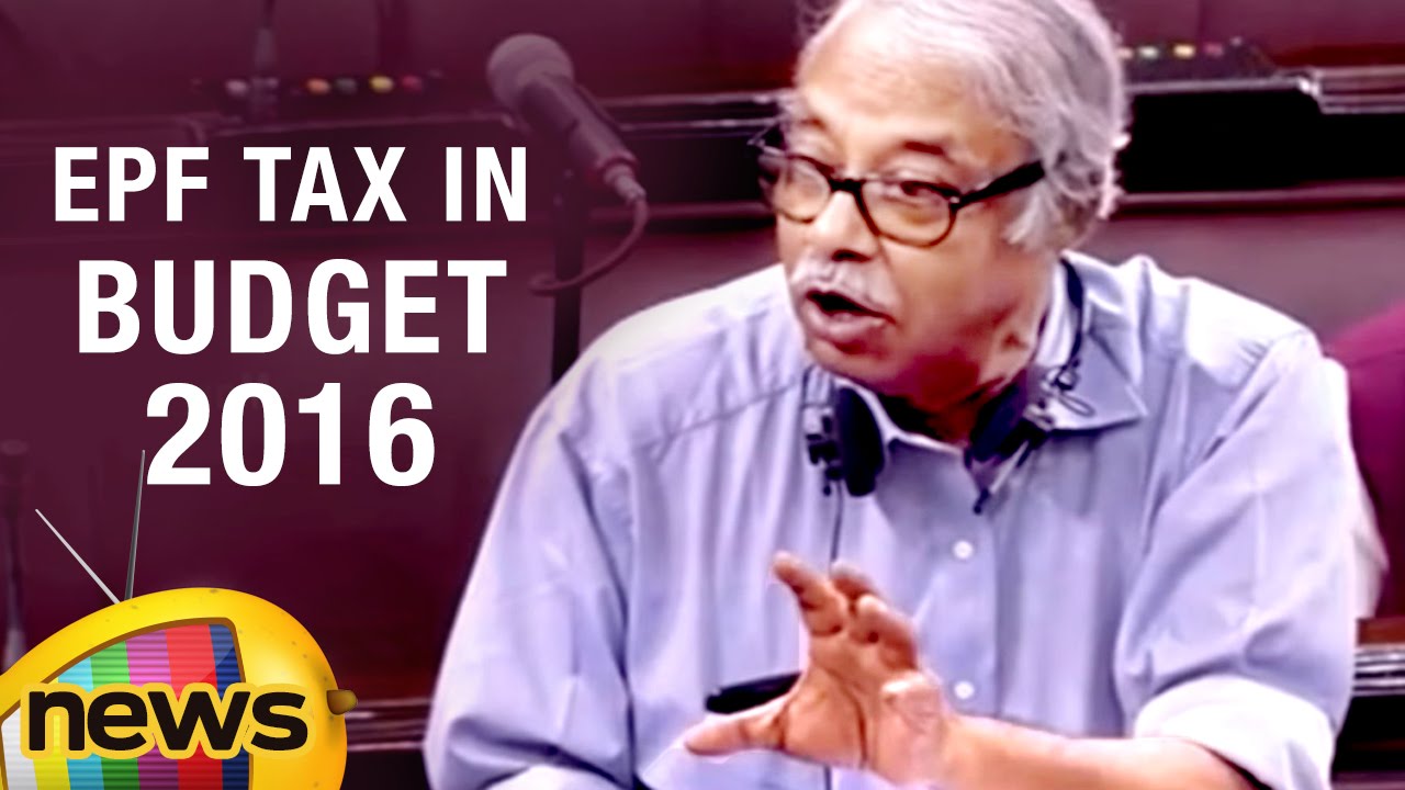 Tapan Kumar Sen Vs Bandaru Dattatreya Over EPF Tax In Budget 2016 ...
