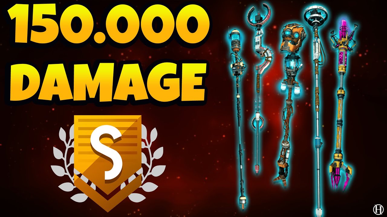 No Man's Sky ECHOES How to Maxmize Damage on Staff Multitool S Class - YouTube