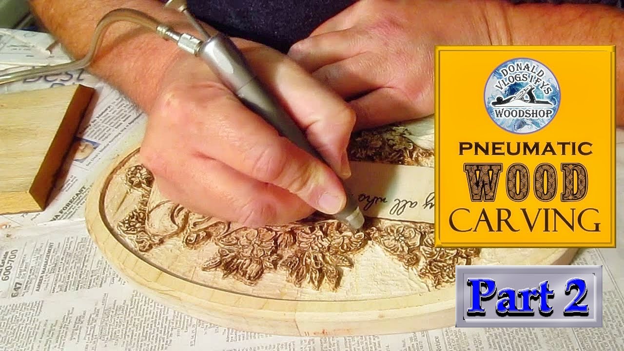 How I Do Pneumatic Wood Carving - Part 2 - YouTube