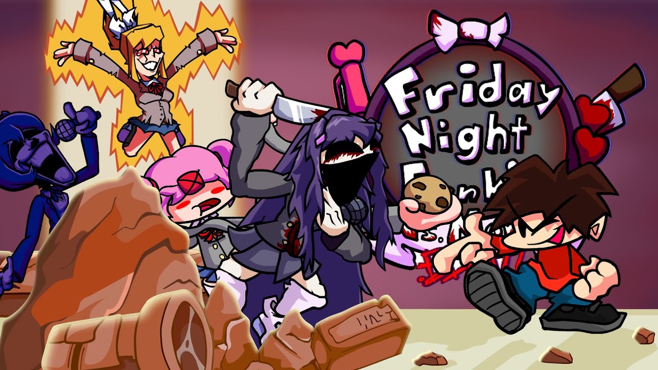 SONIC.EXE + DDLC = THE BEST THING EVER | Friday Night Funkin' - VS ...