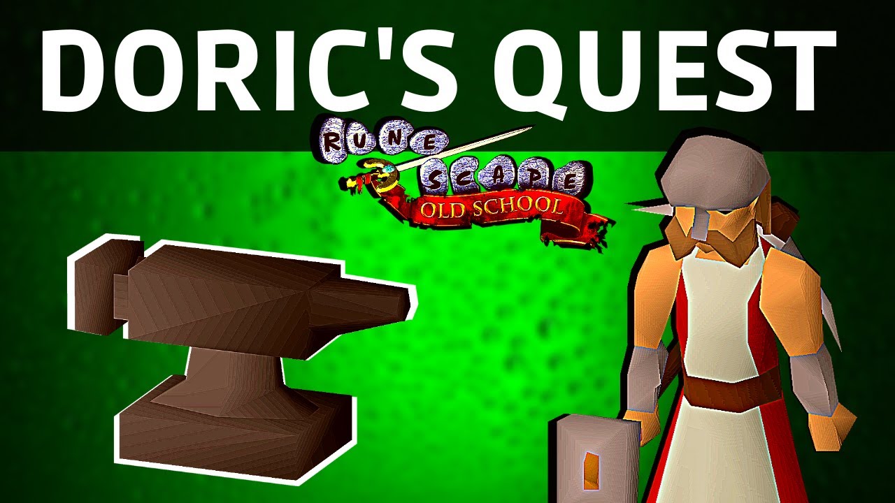 OSRS Como Hacer la QUEST DORIC'S QUEST RAPIDO +SUBIR MINING 1-10 Old ...