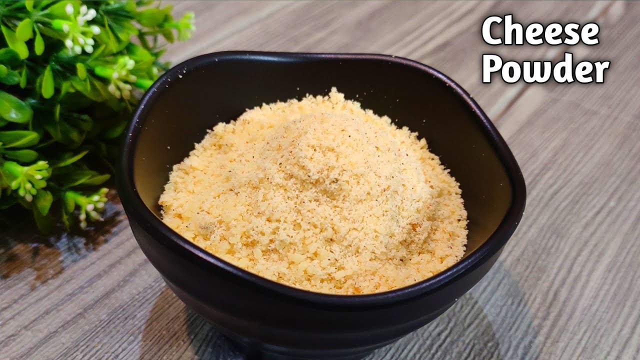 Homemade Cheese Powder recipe | कैसे बनाये घर में चीज़ पाउडर |How to ...