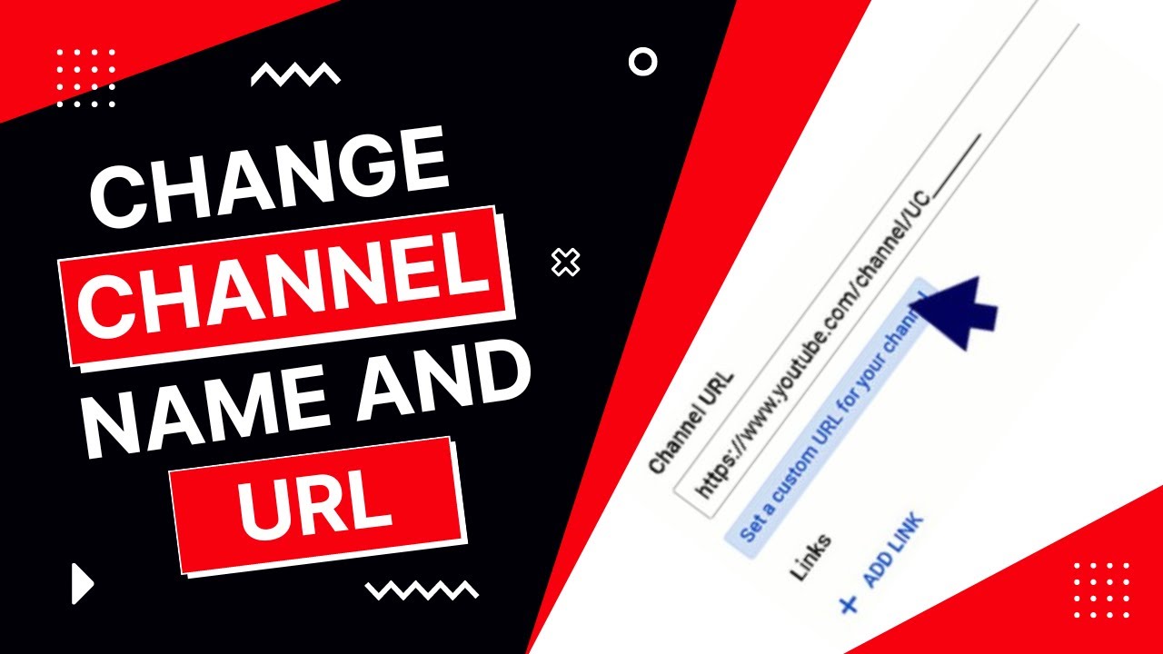 How to Change your YouTube Channel Name and Create Custom URL (2024 ...