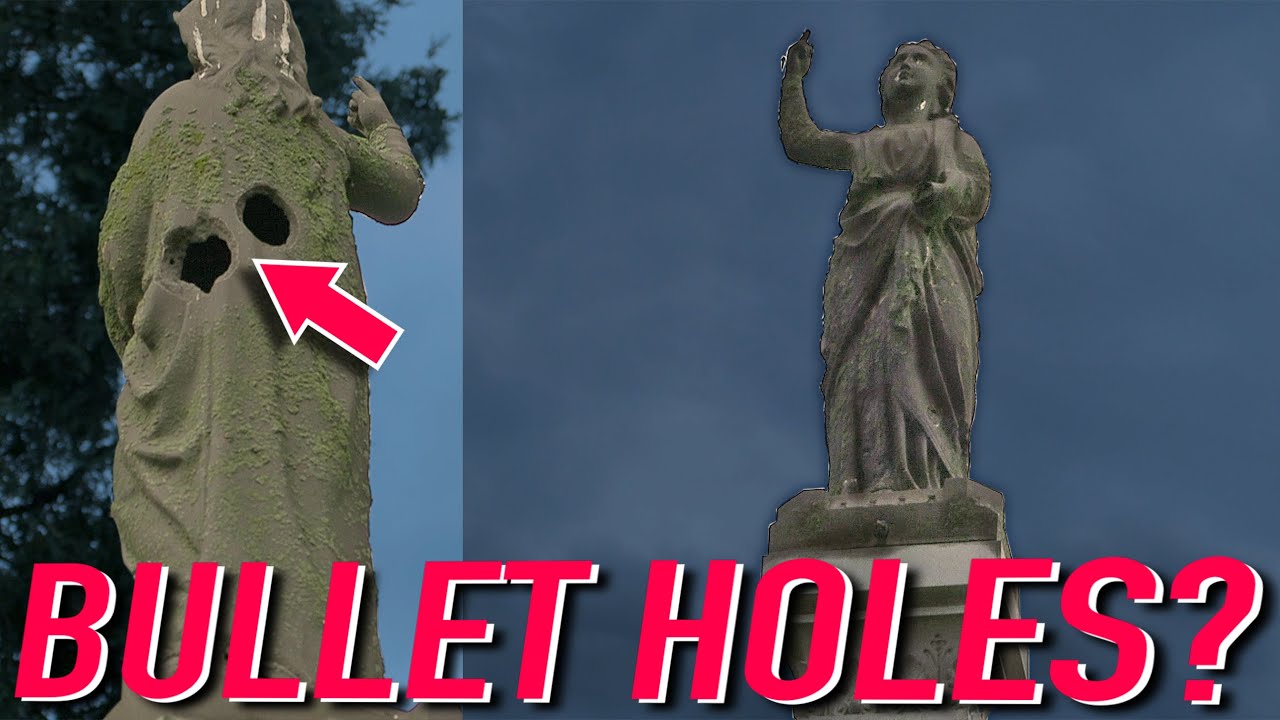 BULLET HOLES at Historic Odd Fellow Cemetery | 1800s Graveyard ...