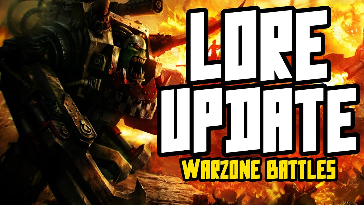 LORE UPDATE - Warzone Battles! Krieg invaded by Orks! - YouTube