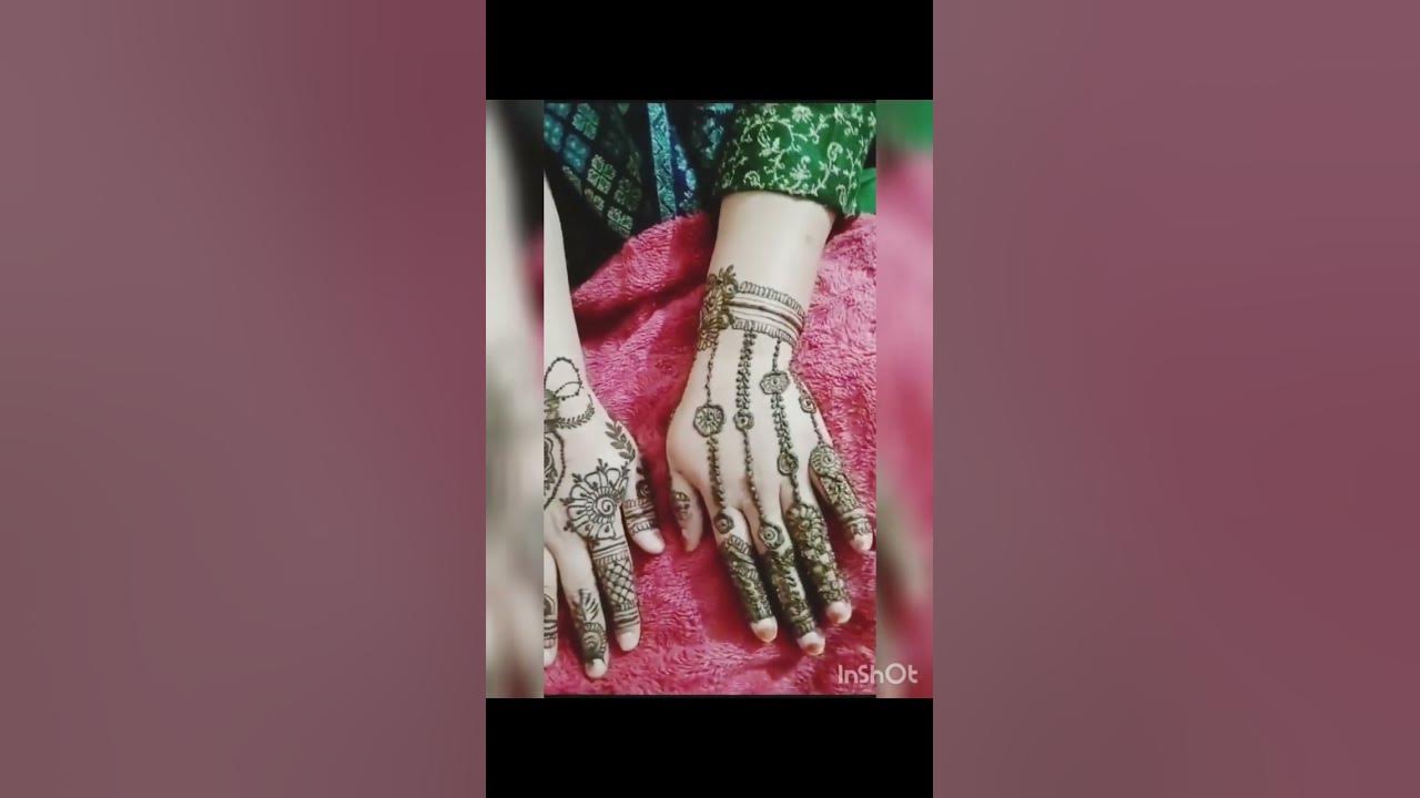 #Mehendi #art #henna #mehendi design #zaroor song #Anusha mehendi art - YouTube