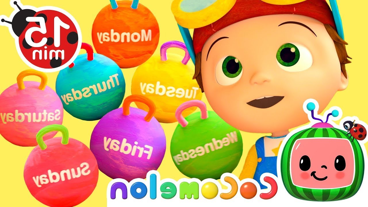 Do You Know the Days of The Week? | Learning Loops | Cocomelon Nursery ...