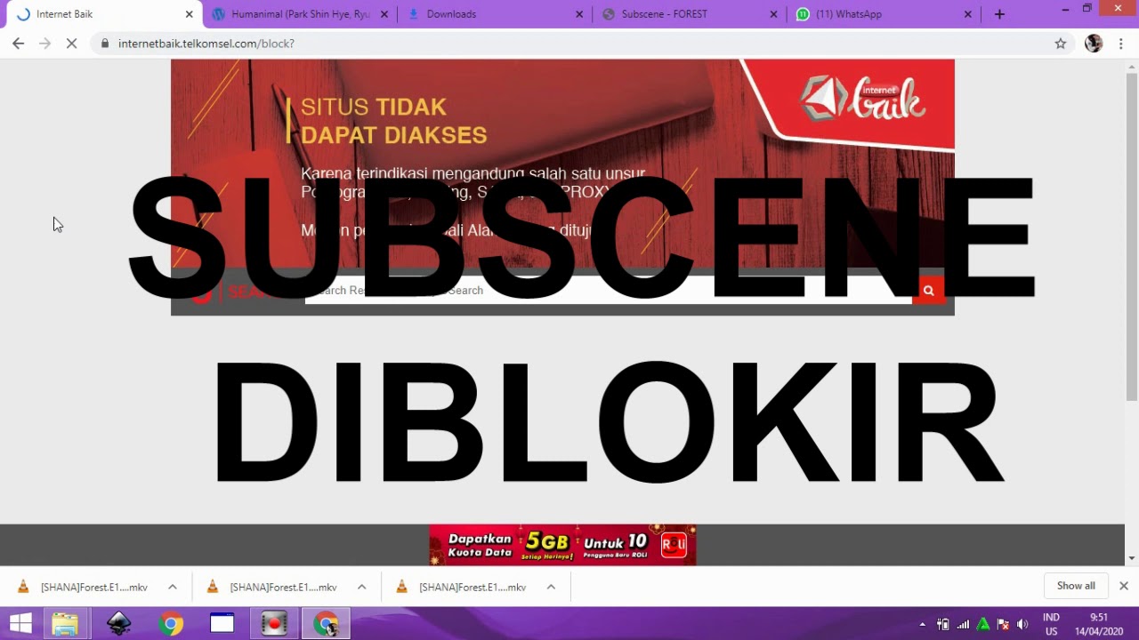 AKSES WEBSITE SUBSCENE YANG TERBLOKIR DENGAN SIMPEL DAN CEPAT - YouTube