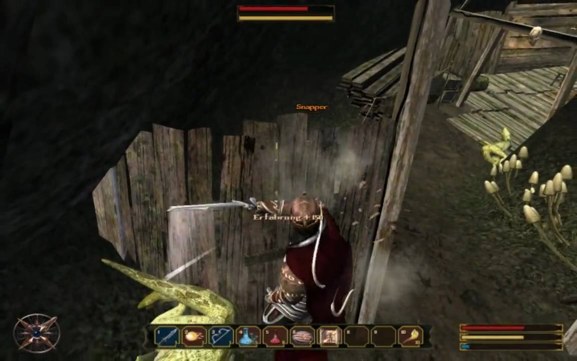 Lets play Gothic 3 Götterdämmerung (HD) [Blind] #32 - Snapper Truhe ...