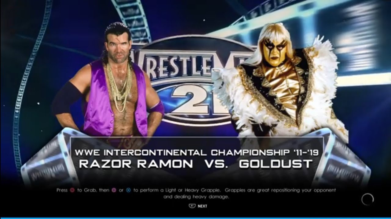 Classic Dark Match Goldust Vs. Razor Ramon: WWE Intercontinental ...