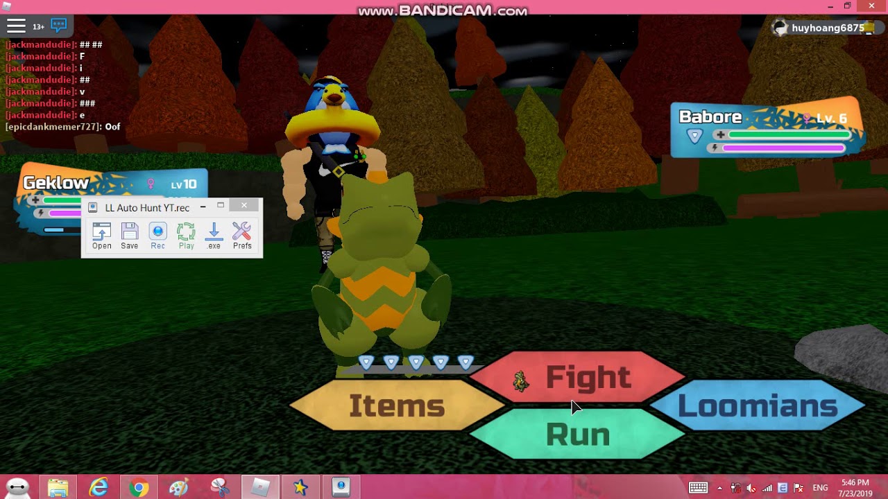 HOW TO AUTO HUNT IN LOOMIAN LEGACY! | ROBLOX LOOMIAN LEGACY #1 - YouTube