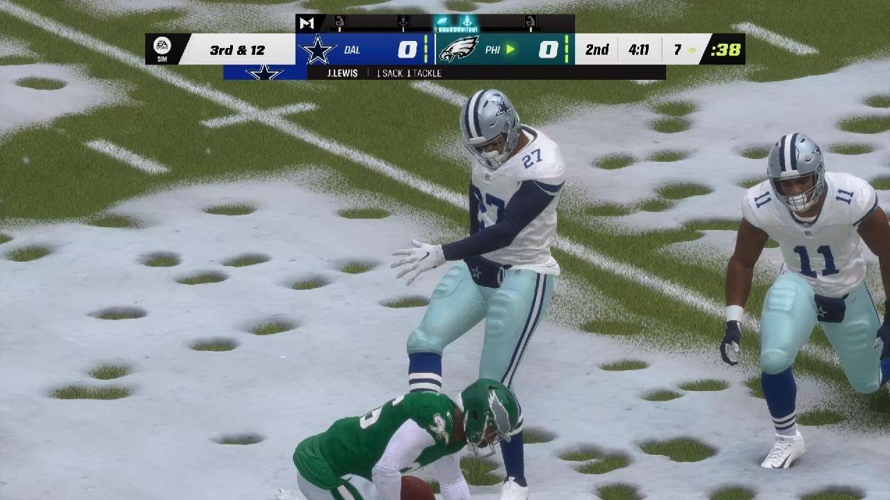 Madden NFL 23_Dallas at Philly , gettin chippy!!!! - YouTube