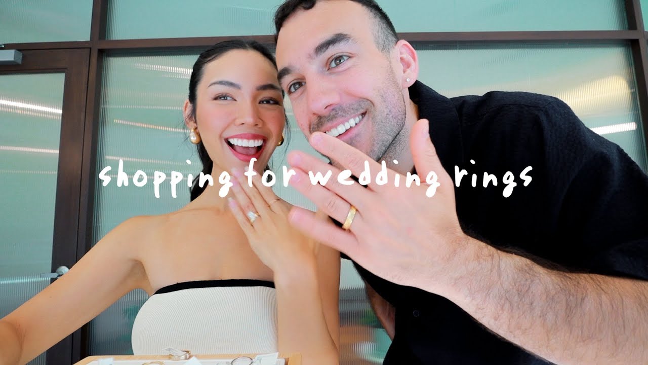 shopping for our WEDDING rings together! (bridal shower sneak peek ...