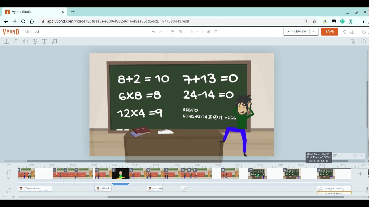 Behind The Scenes: Baldi's Basics & Education & Learning Vyond#3 ft ...