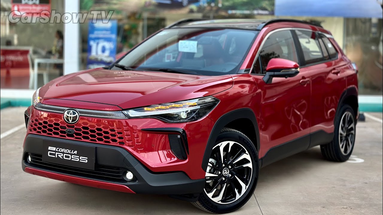 New Toyota Corolla Cross (2024) - 1.8L Luxury Family SUV | Red Mica ...