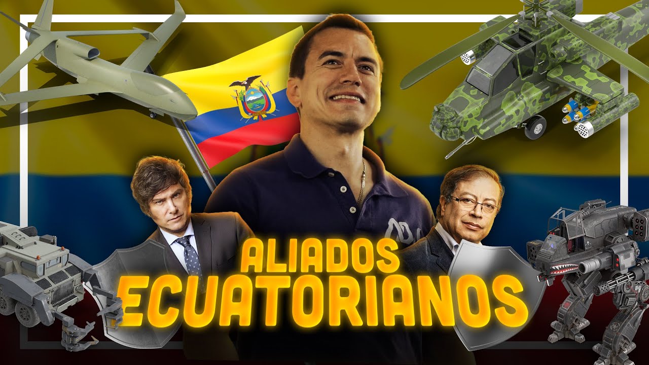 Los 4 ALIADOS MILITARES de ECUADOR en América Latina - YouTube