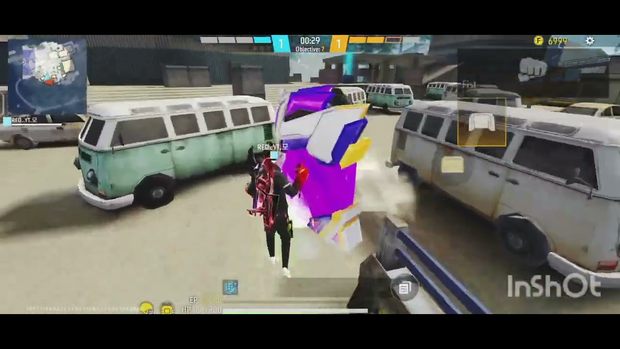 RED YT Custom match 1vs4 😈😈 - YouTube