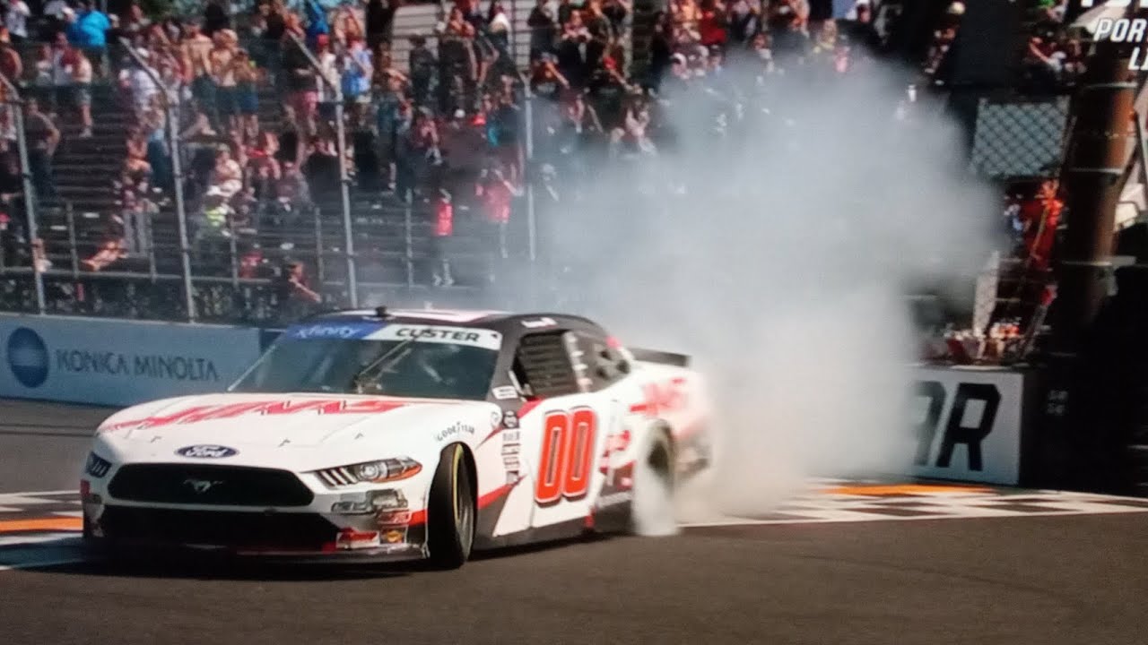 COLE CUSTER WINS A THRILLER AT PORTLAND - XFINTIY SERIES AT PORTLAND ...