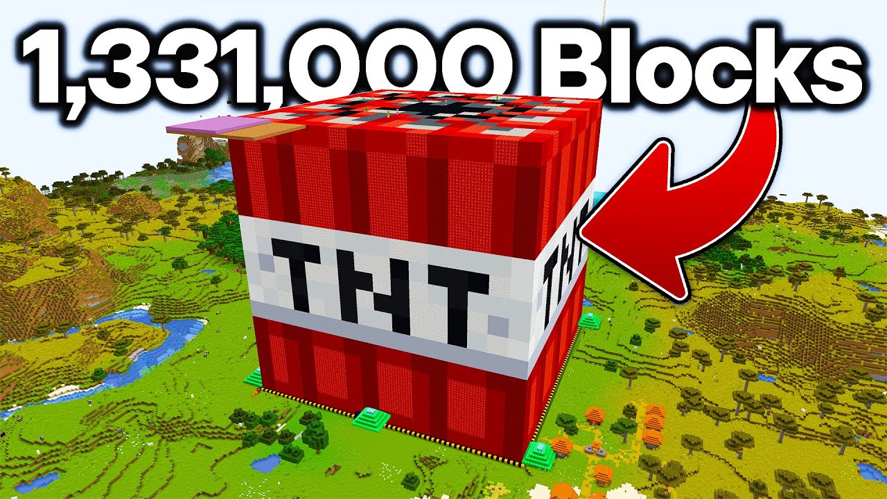 Placing 100,000 TNT in 1 Day - YouTube