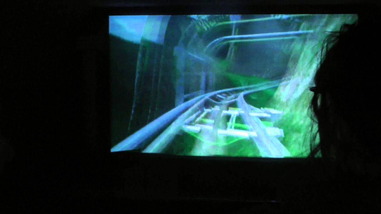 ČeskoBudějovická pouť 2014 - ATRAKCE 4D SIMULÁTOR ZA JÍZDY / ATTRACTION ...