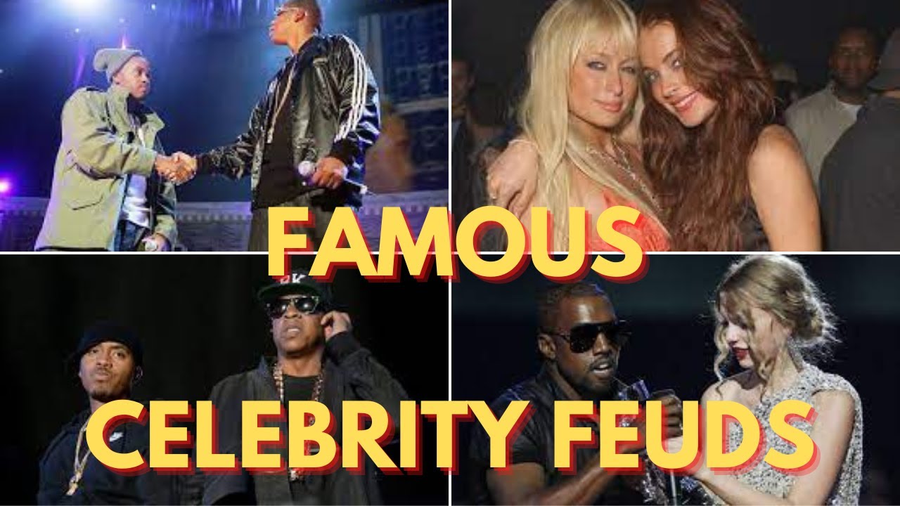 Famous Celebrity Feuds - YouTube