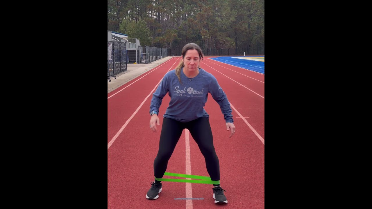 Mini Band Monster Walk Forward - YouTube