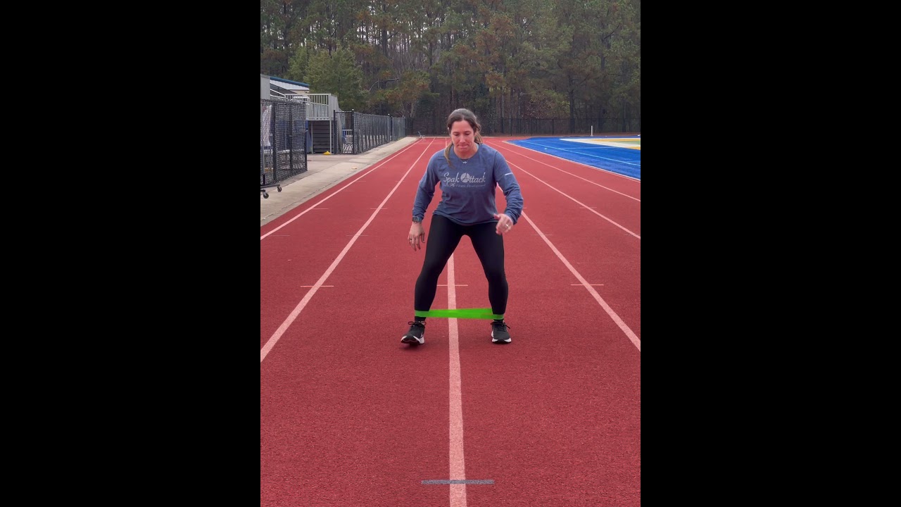 Mini Band Monster Walk Forward - YouTube