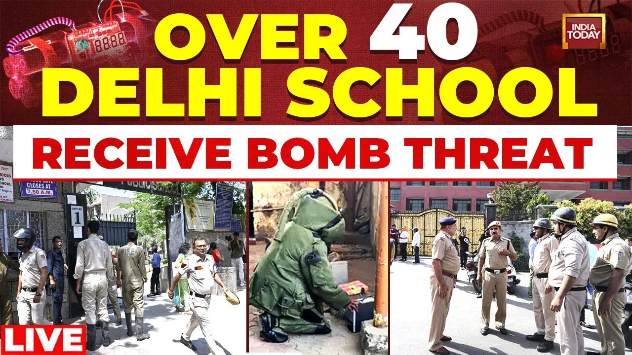 Bomb Threat To Delhi School LIVE News: 40 Schools In Delhi Get Hoax ...