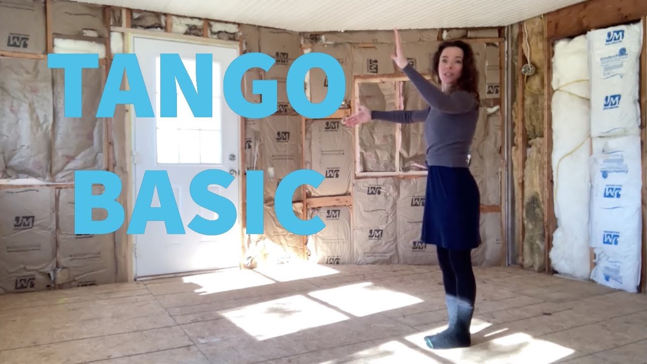 TANGO BASIC|how to|BALLROOM TECHNIQUE - YouTube
