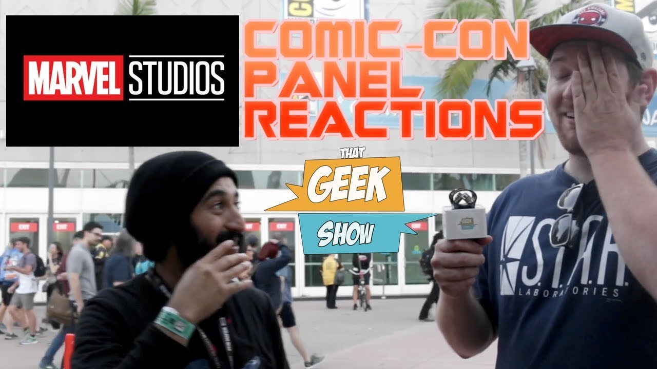 Marvel Comic-Con Panel Reactions! - YouTube