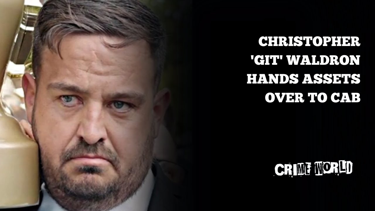 Christopher 'Git' Waldron hands assets over to CAB - YouTube