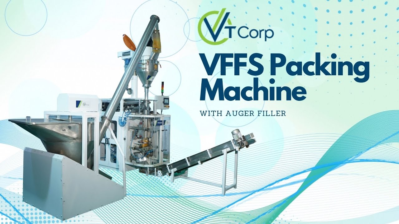 VFFS with Auger Filler for Powder Packing | 80-90 bags/min |Masala ...