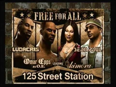 Def Jam Fight for NY - Free for All Match @ 125 Street Station (HARD ...