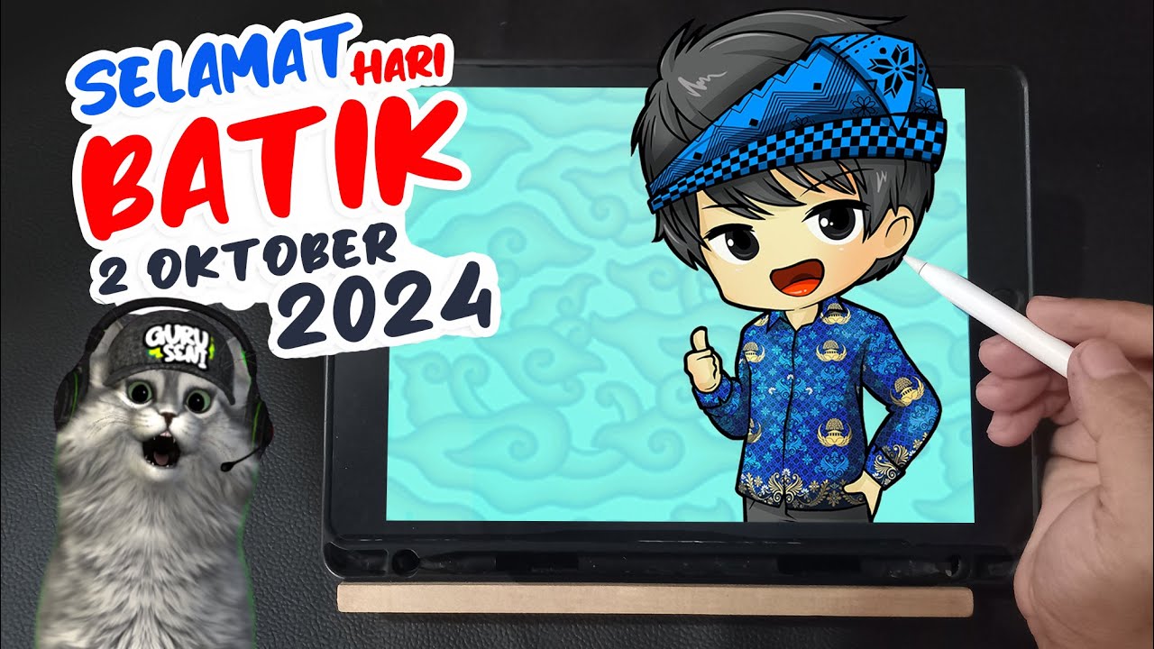 Rayakan Hari Batik 2024 dengan Karakter Anime Bertema Batik! - YouTube