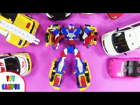 Hello Carbot Avante Pron Robot To Car | 헬로카봇 아반떼 프론 Transformers| ToysReview ToyCampus